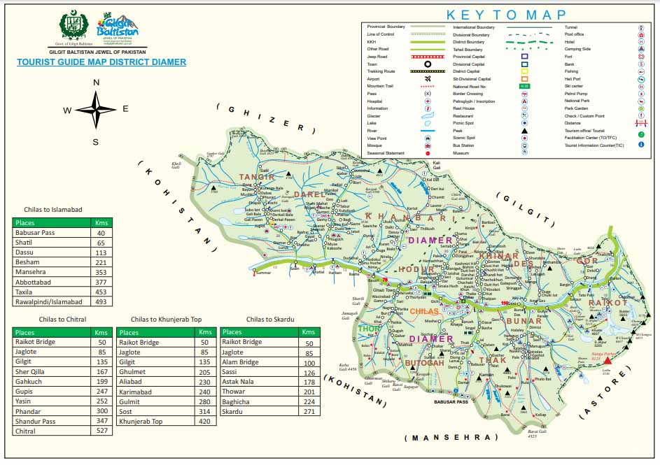 Tourist map of pakistan 60 photos - Cappadociaconcepttour.com
